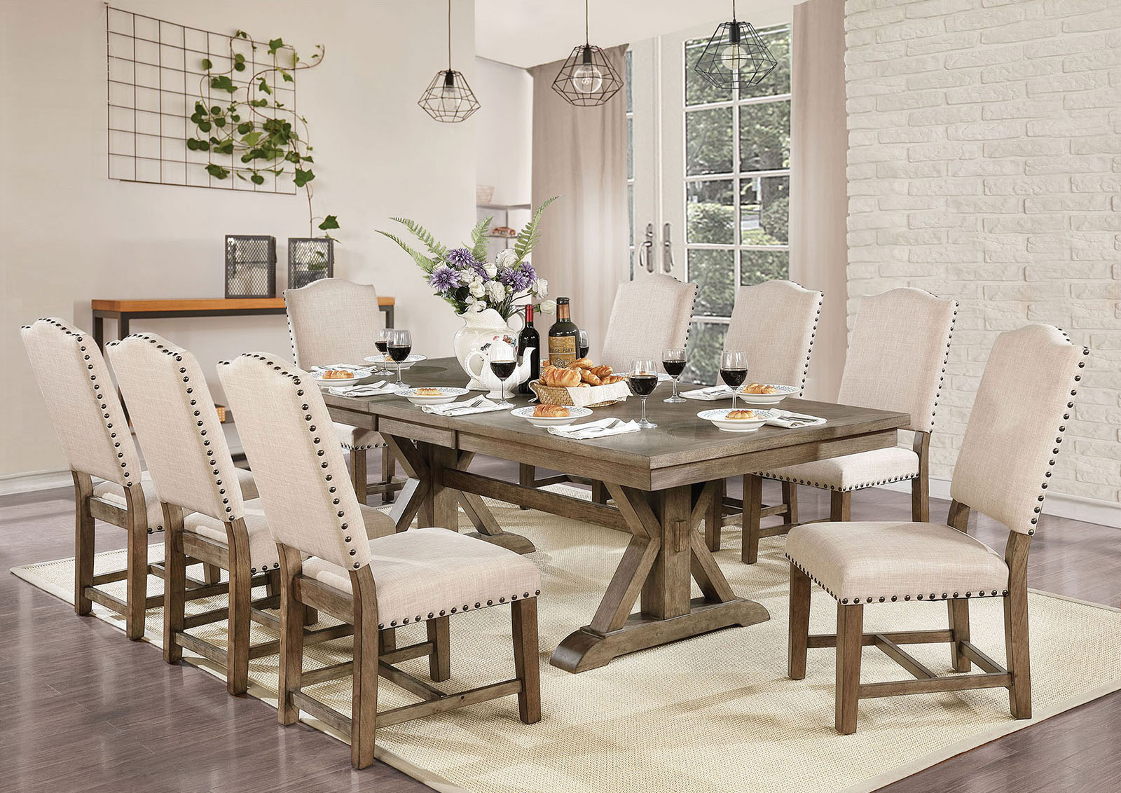 liquidationspots.com: 7 Pc. Dining Table Set
