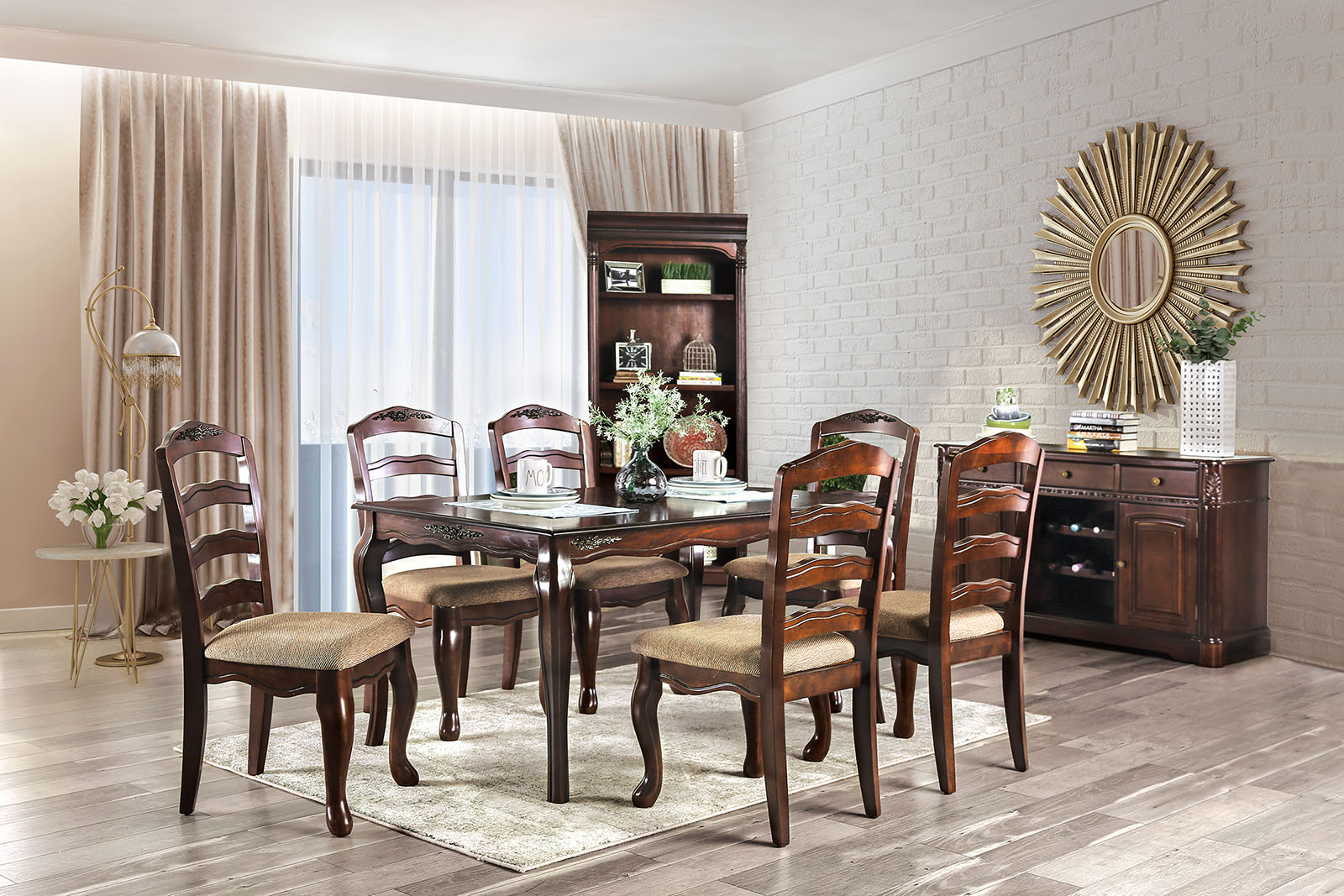 liquidationspots.com: 7 Pc. Dining Table Set