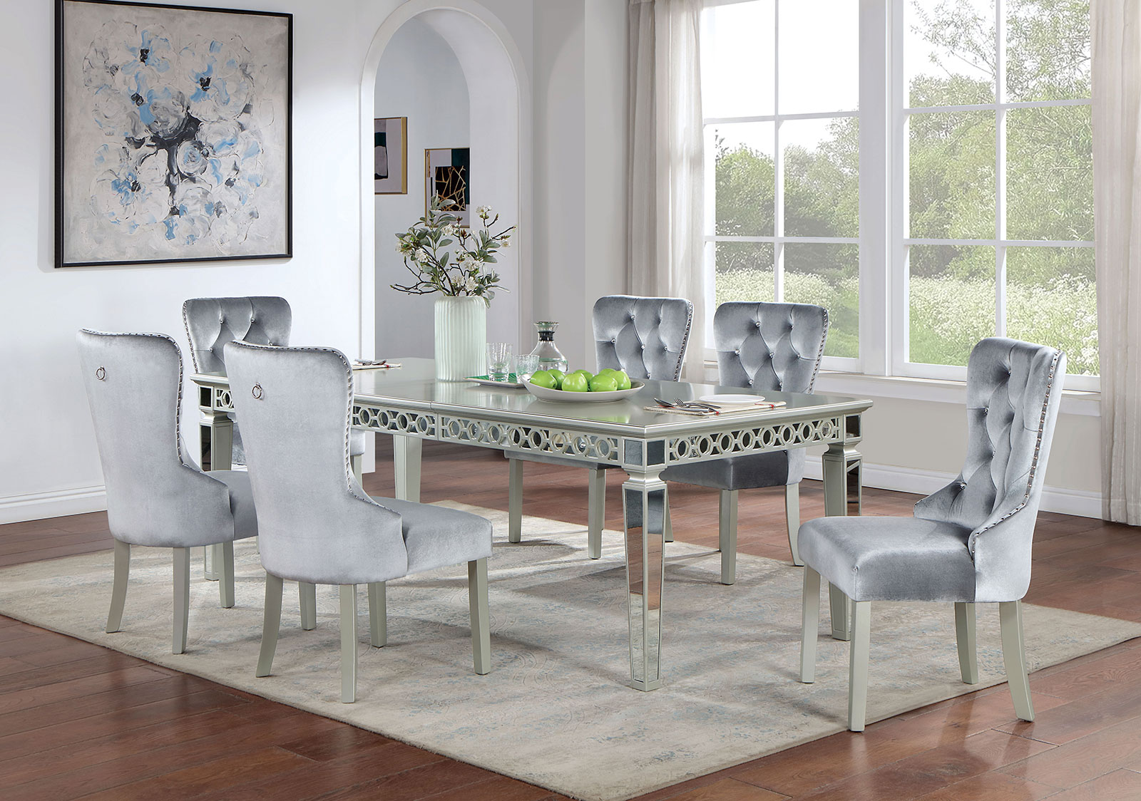 liquidationspots.com: 7 Pc. Dining Table Set