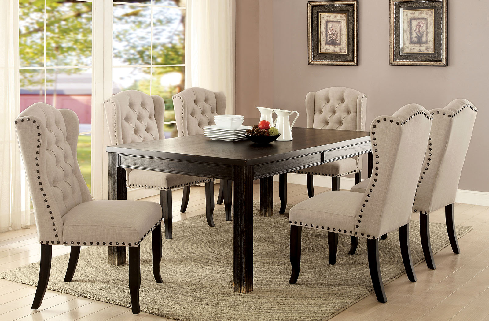 liquidationspots.com: 7 Pc. Dining Table Set