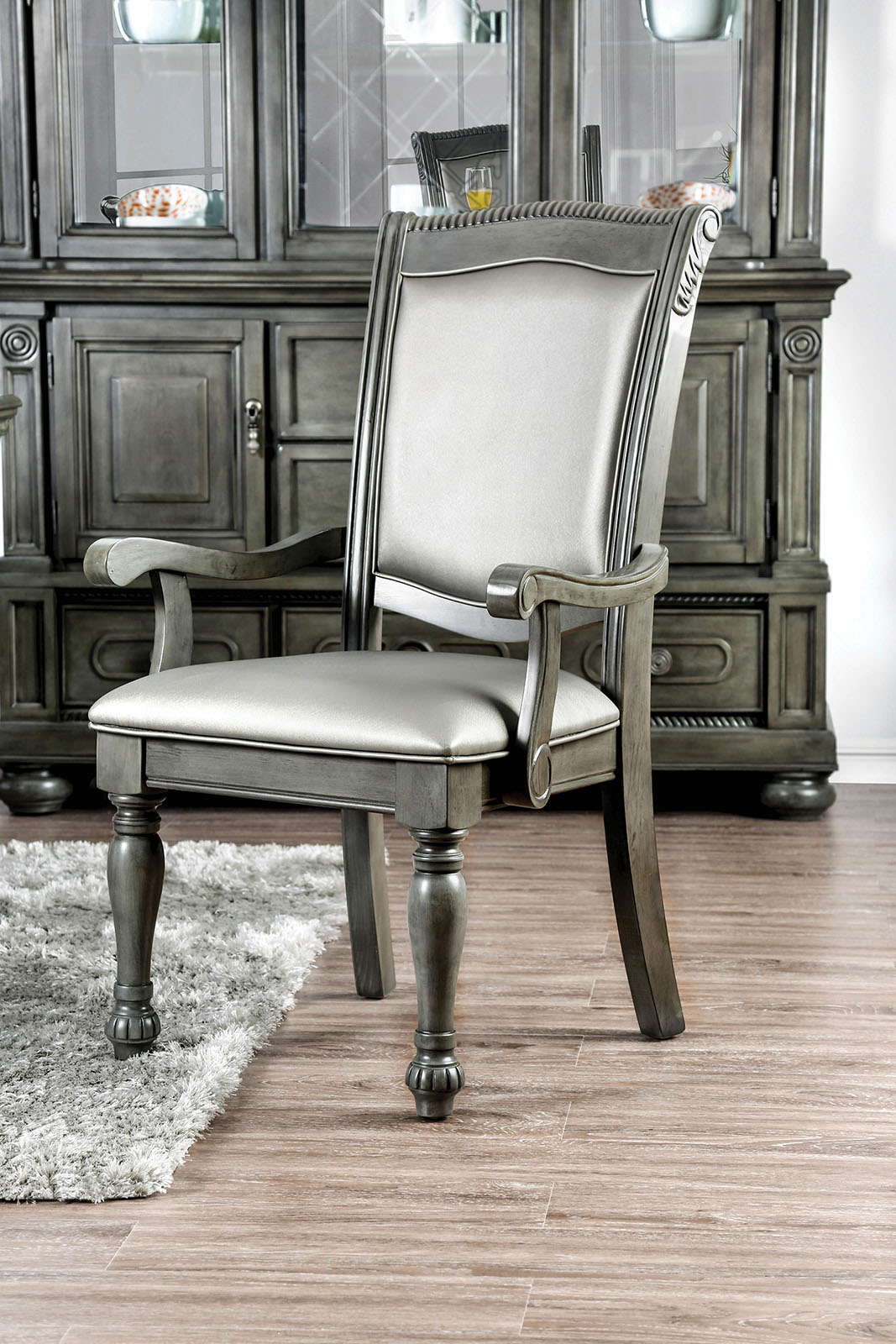 liquidationspots.com: Arm Chair (2/CTN), Gray
