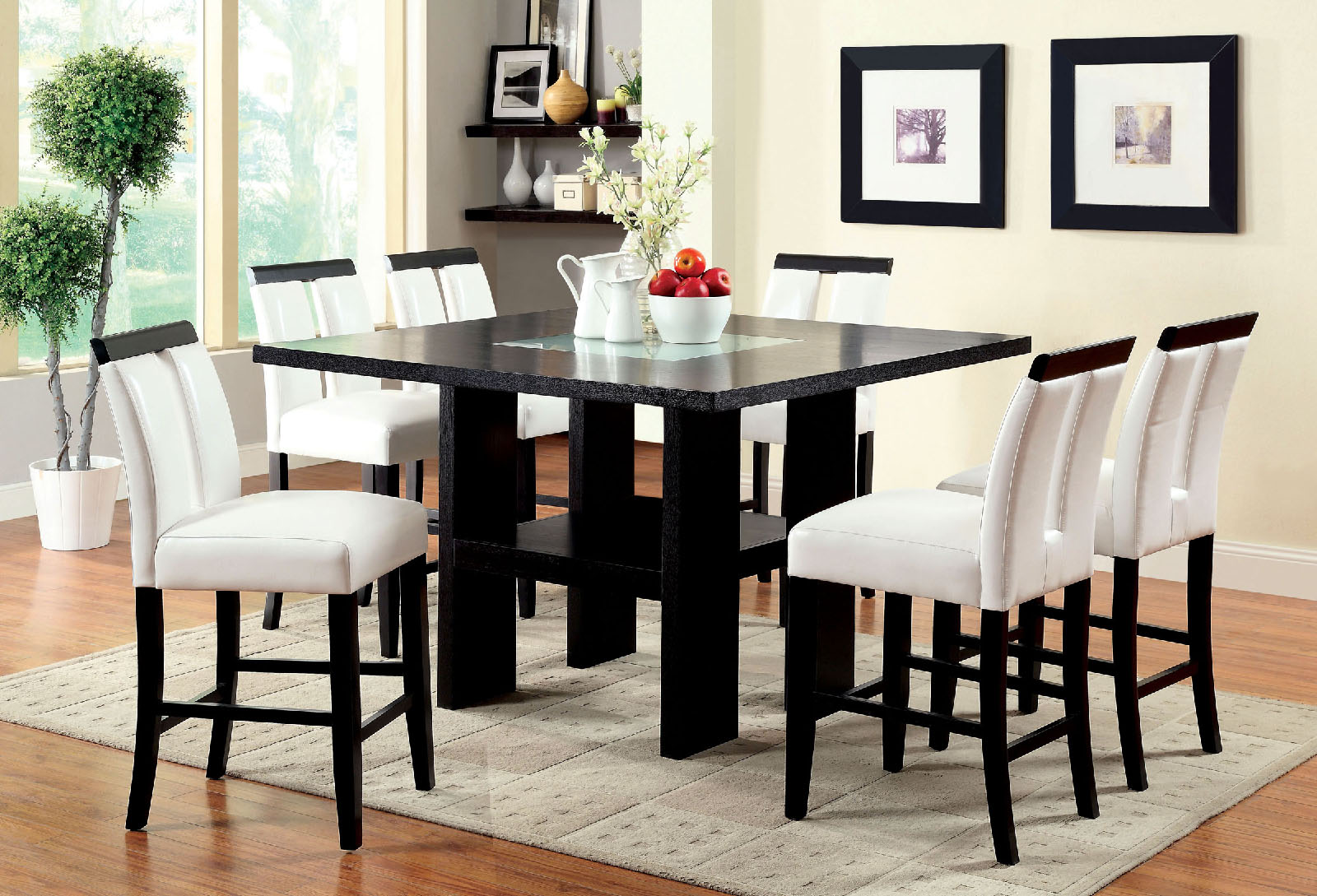 liquidationspots.com: 5 Pc.Counter Ht. Table Set