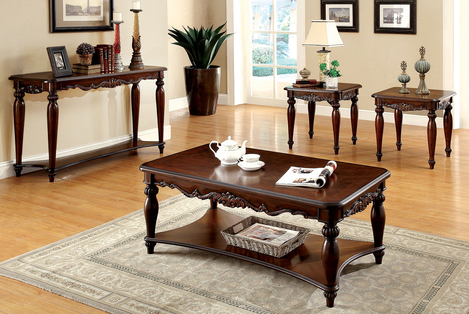 liquidationspots.com: 3 Pc. Coffee Table Set
