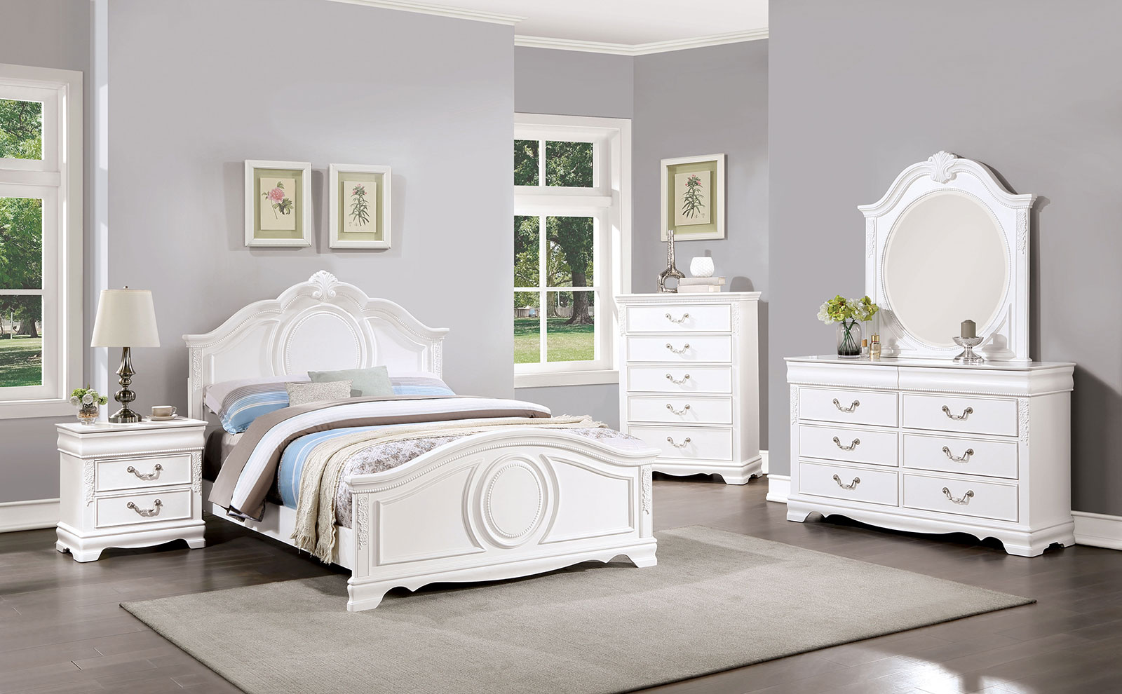 liquidationspots.com: 4 Pc. Twin Bedroom Set