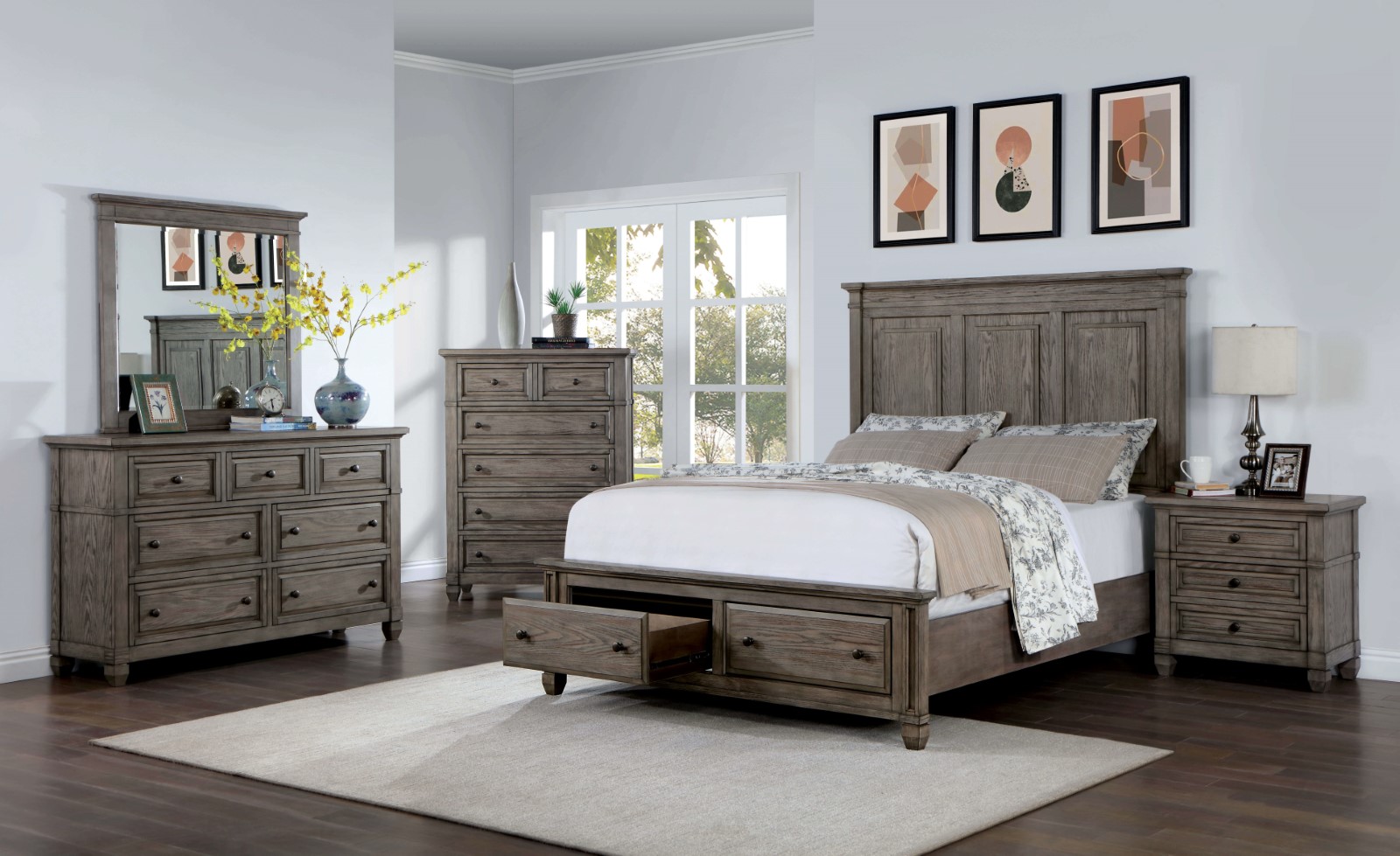 liquidationspots.com: 4 Pc. Queen Bedroom Set