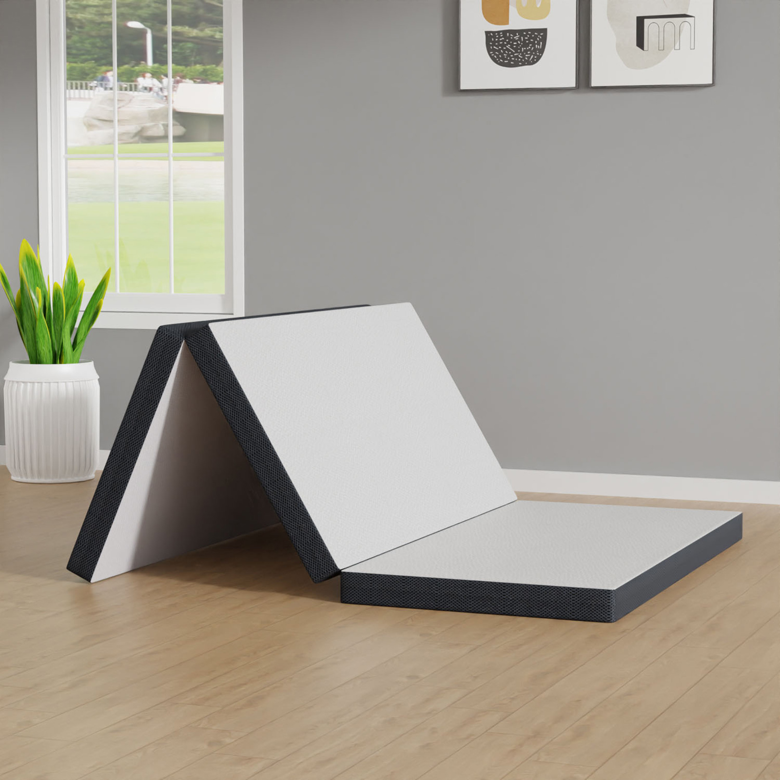 liquidationspots.com: 3" Full Tri-Fold Memory Foam Topper