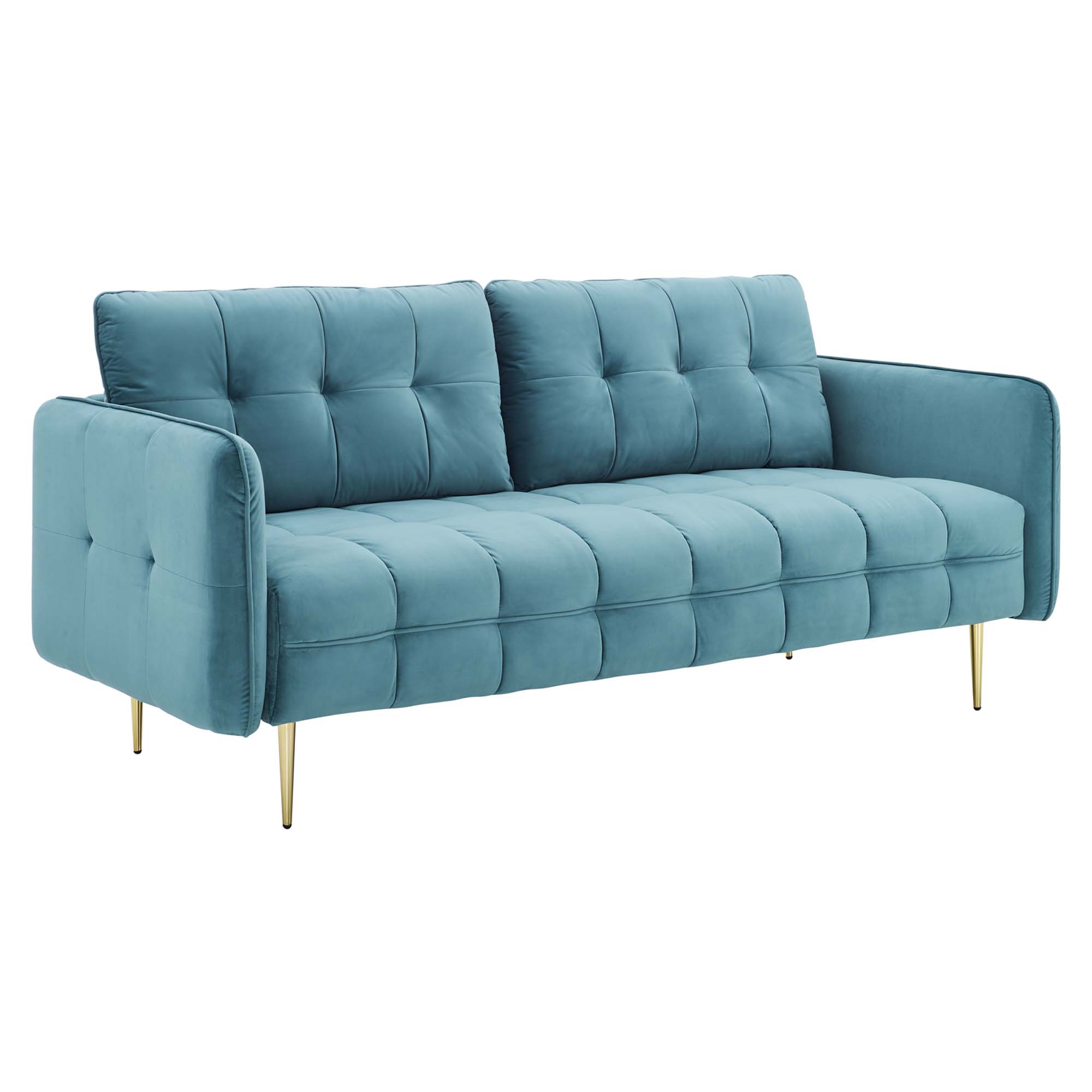 liquidationspots.com: Cameron Tufted Performance Velvet Sofa by Modway