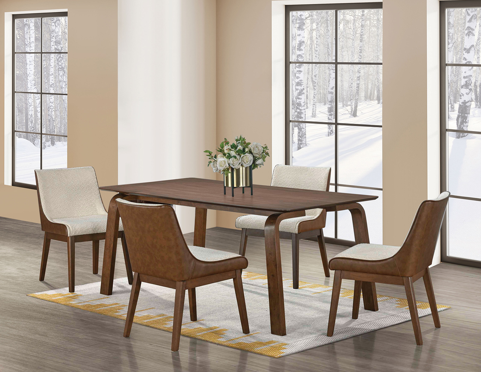 liquidationspots.com: 5 Pc. Dining Table Set