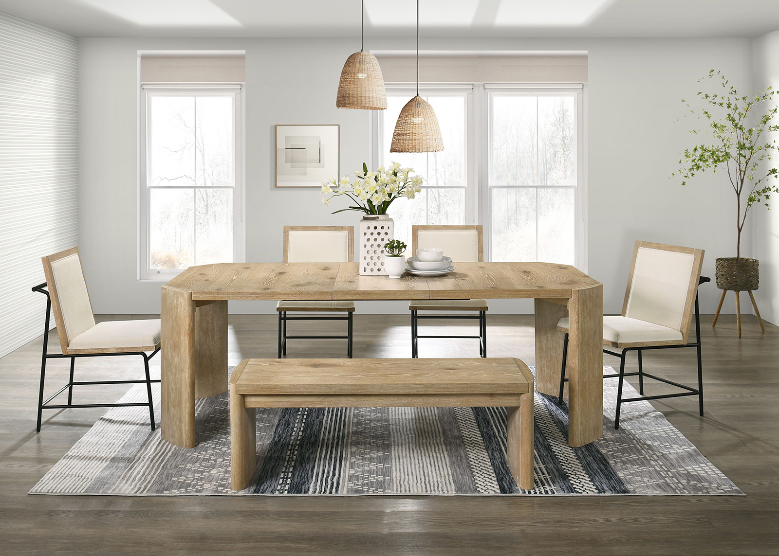 liquidationspots.com: 7 Pc. Dining Table Set