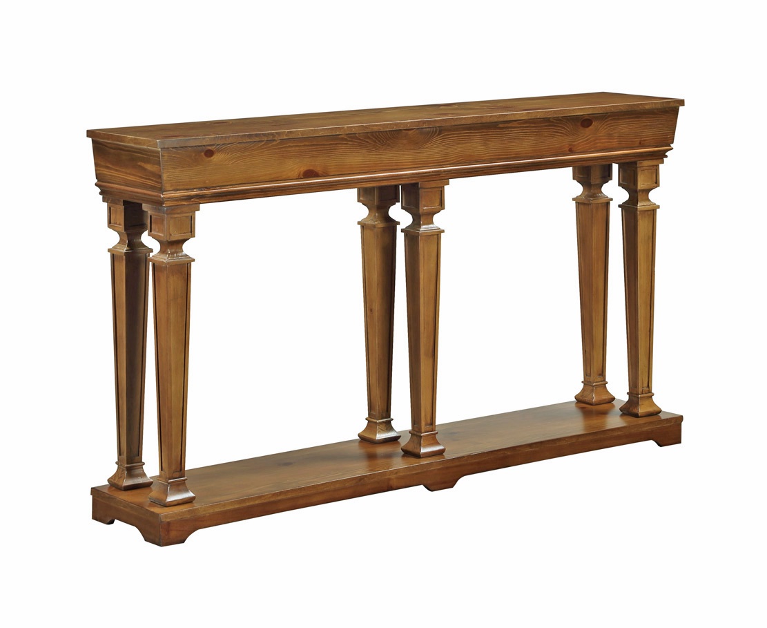 liquidationspots.com: Garrison Rectangular Console Table (Oak)